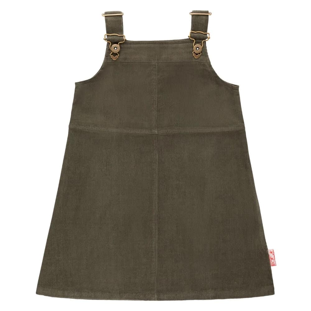 Olive Corduroy Buckle Jumper – Shanghai Garment