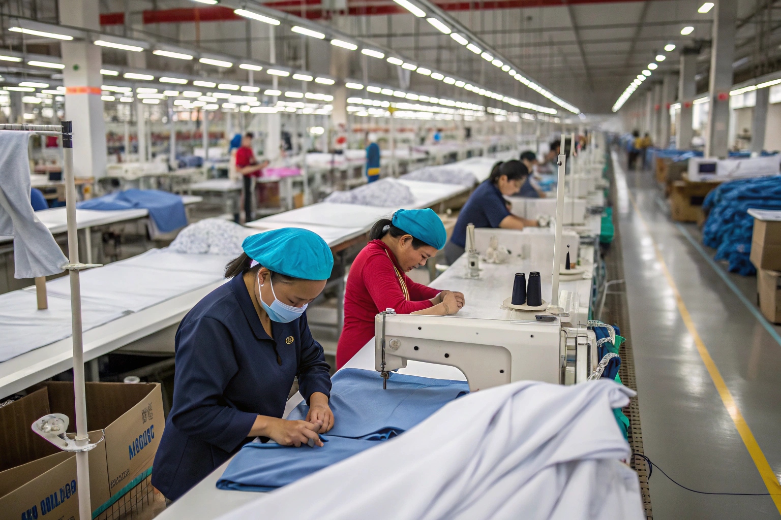What Is the Process of Cloth Manufacturing? - Shanghai Garment