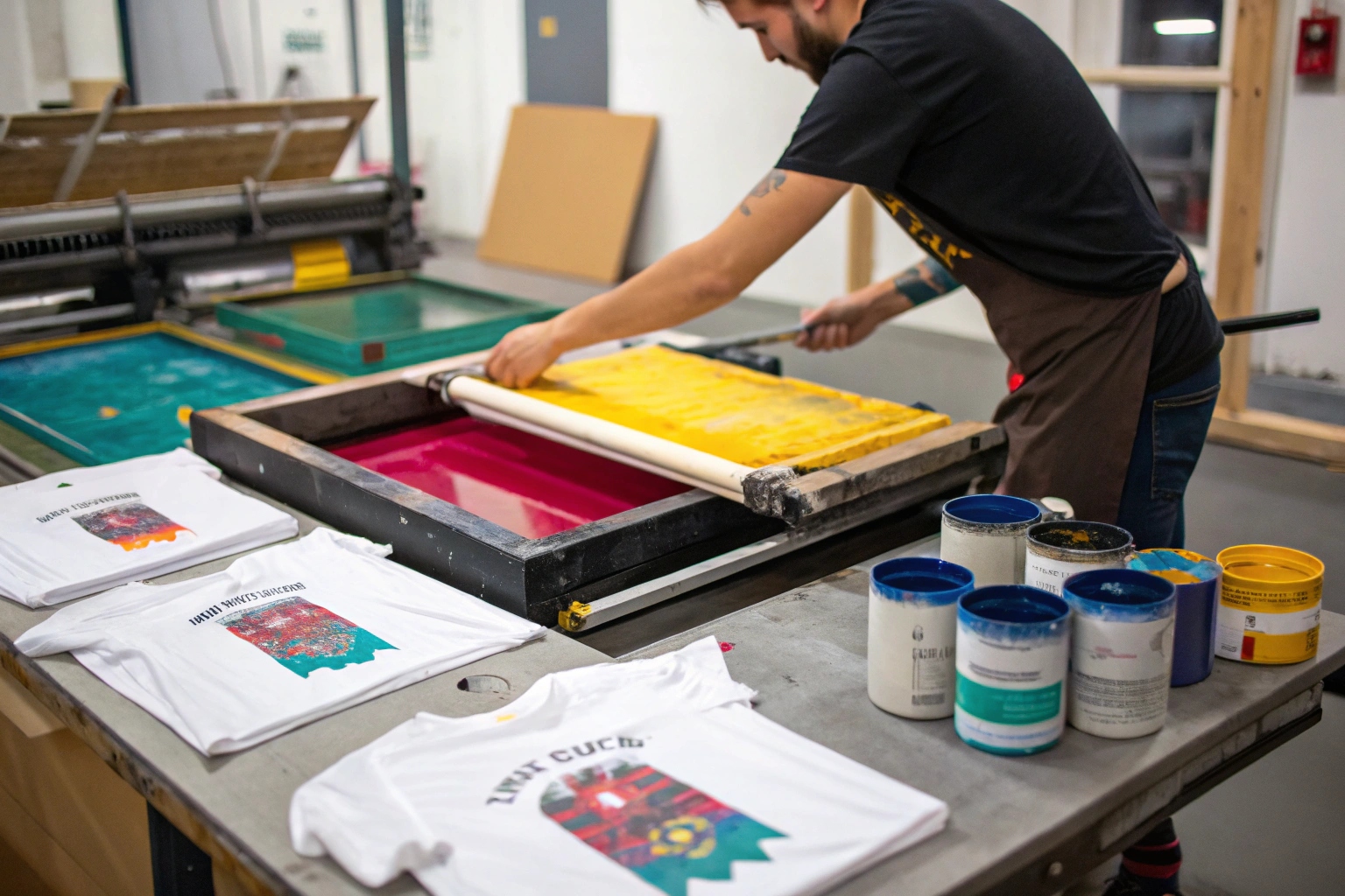 How to Screen Print a Custom T-Shirt? - Shanghai Garment